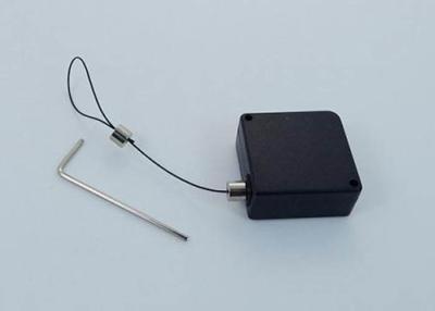China Wholesale Price Anti-Theft Pull Box For Mobile Phone/Glasses/Watch 32*32mm ABS Square pull box With Steel Wire for sale