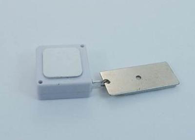 China Mobile Phone Security Steel Wire Pull Box Anti theft/Anti Lost/Anti Drop 32*32mm ABS Square Recoiler for sale