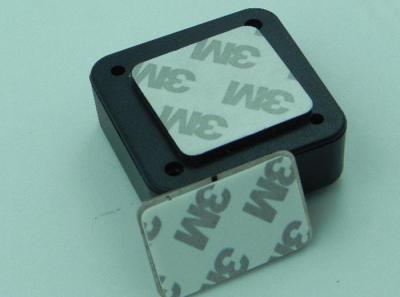 China Retractable anti theft pull box / Wire loop recoiler / 32*32mm ABS square retractors for sale