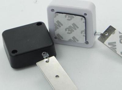 China Anti-theft Pull Box Recoiler For Phone Display /32*32mm ABS Square Retractors for sale