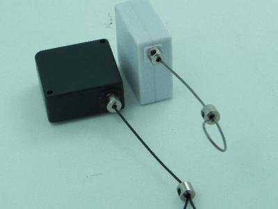 China Anti-lost device retractable pull box /extension lead /32*32mm ABS Square Retractor for sale