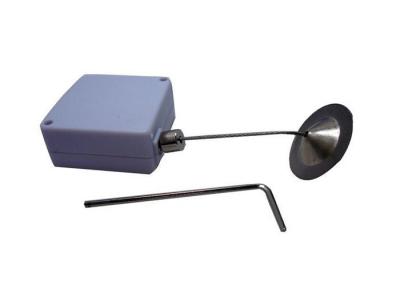 China Square-Shaped Anti-Theft Recoiler /32*32mm ABS Pull Box With Steel Wired Cable for sale