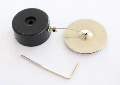 China Large supply high quality plastic anti-theft retractable display pull box/33*15.6mm ABS Round recoiler for sale