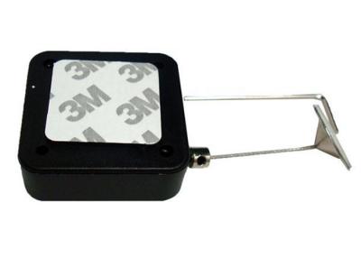 China Anti-theft Recoiler Pull Box For Cell Phone / 44*44mm ABS Square Retractors for sale