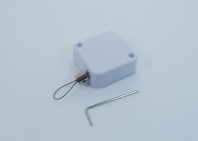 China Anti theft Retractable Pull Box for secure tools to the display Racks / 44*44mm ABS Square-Shaped Retractors for sale