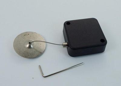China Security product retail store display pull box / 44*44mm ABS Square-Shaped Retractors for sale