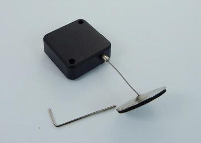 China Retractable wire loop pull box for Glasses ,Books,Gift,Jewelery / 44*44mm ABS Square-Shaped Retractors for sale
