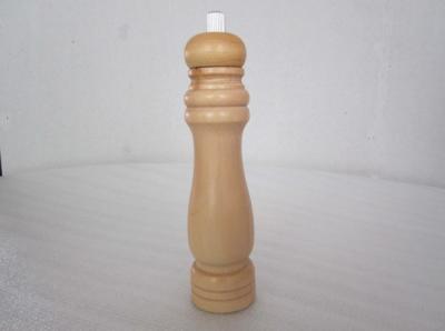 Cina Mini home kitchen aid manual wooden Pepper Mill, salt grinder in vendita