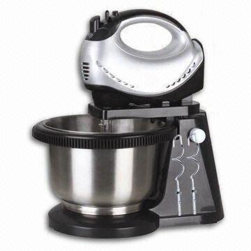 Cina 5 Speeds Multi Function 200W Power Silver Stainless Steel Turbo Hand Electrical Blenders, Hand Food Mixer in vendita