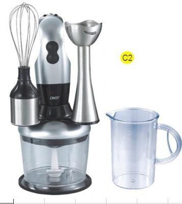 Cina 3 in 1 Kitchen Aid, 2 Speed 200W Powerful Stainless Steel Hand Blender, Stand Mixer with Stainless Steel Blade in vendita