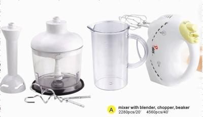 Cina Food Processor and Blender 2 in 1 Multifunction Kitchenaid Mixer, Stainless Steel Hand Blender, Electric Hand Blender in vendita