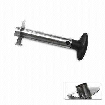 Cina 304 stainless steel Pineapple Peeler Corer Slicer with Plastic Handle in vendita
