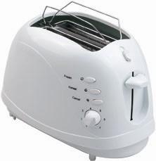Китай Electric Cool touch two Slot bread Toaster Oven with Self - centering guides продается