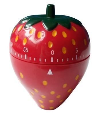Cina Red Strawberry Novelty Kitchen Timer Popular Household Products in vendita