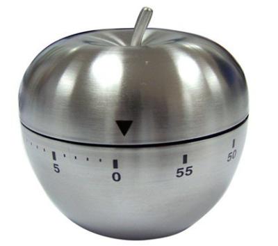 Cina Apple Mechanical Kitchen Timer Popular Household Products , 60 Minute in vendita