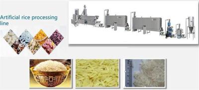 China Screw Extruder make Machine Artificial Fortified Nutritional Rice for sale