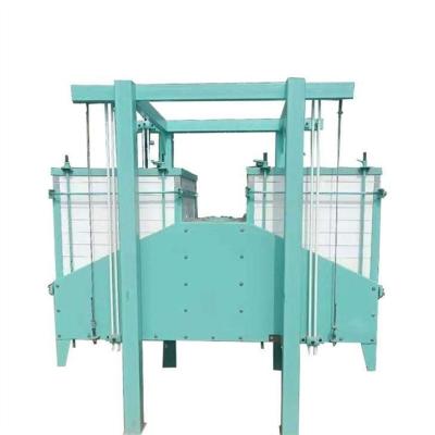 China Flour Milling Equipment FSFJ Double-Chamber Closed Flat Plansifter for sale