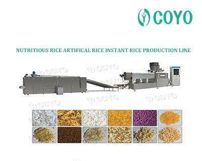 China Nutrition Artifical Fortified Rice Production Line Instant for sale