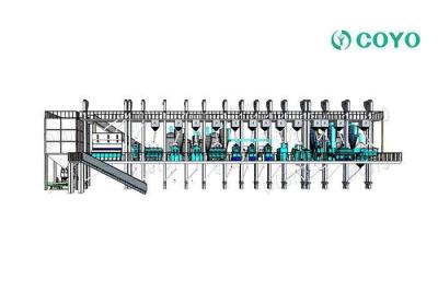 China 100TPD Turnkey Project Rice Mill Plant Automatic machine for sale