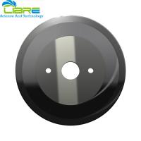 China Solid Carbide Round Disc Cardboard Paper Slitting Blades 240mm OD Replacement Shear Blades for sale