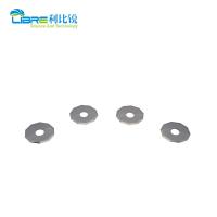 China Z50 Zund Cutting Blades 25×8×0.63mm Tungsten Carbide Rotary Knives for DRT PRT Tool Heads for sale