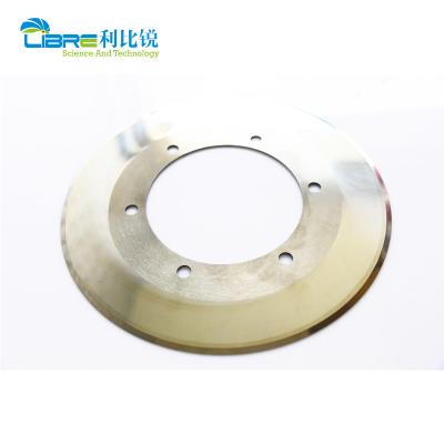 China OD230mm Fosber Machine Tungsten Carbide Razor Blades for sale