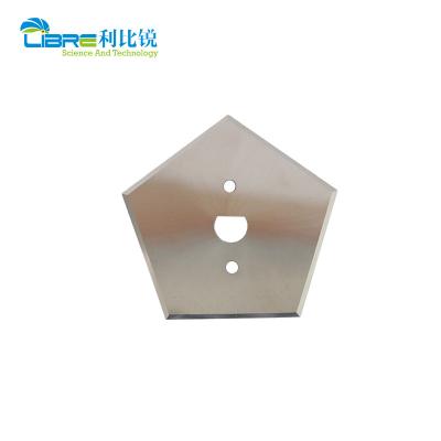 China Pentagon Blade 5 Cutting Edges 66.9mm Length Industrial Slitter Blades for sale