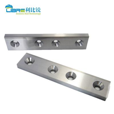 China Tungsten Carbide Hydraulic Guillotine Metal Slitting Blade For Metal Sheet Cutter for sale
