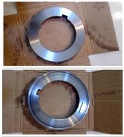 China Tungsten Carbide HSS Circular Guillotine Shear Blades 300mm for Metal Slitting for sale