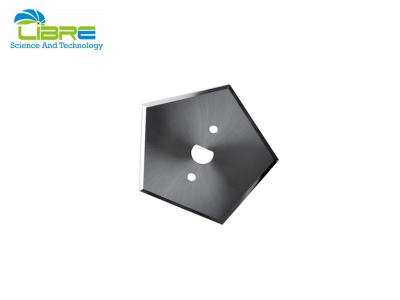 China 5 Cutting Edges Pentagon cutting knives Carbide Slitter Knives For Cement Woven Fabric for sale