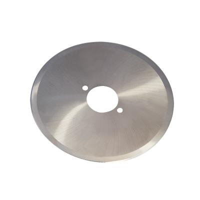 China Surface Polished Circular Cutting Knives HRA92.5 Single Bevel For Tobacco Filter for sale