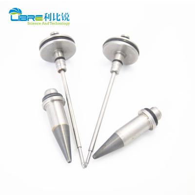 China Tungsten Carbide Inserted Glue Gun Nozzle 46DS84 And Needle 46DS59 for sale