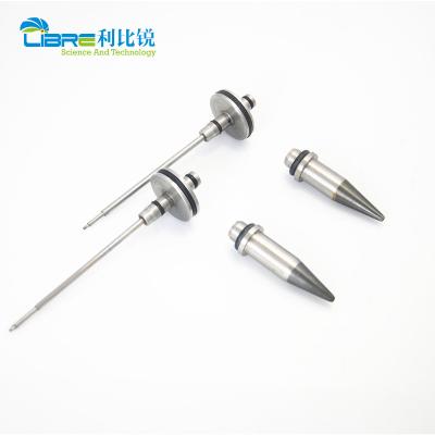 China Tungsten Carbide Inserted Glue Gun Nozzle 46DS84 And Needle 46DS59 for sale
