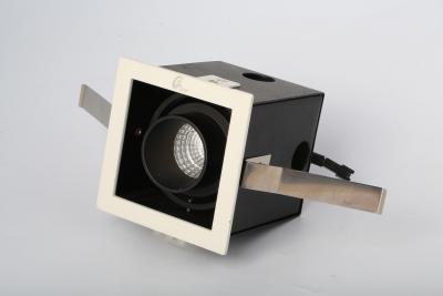 Cina Lampada pura della griglia dell'alluminio LED da 7 watt, lampada principale commerciale del soffitto in vendita