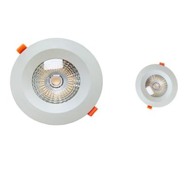 Cina 10W 85Lm/W Dimmable a basso tenore di carbonio ha condotto il bagno Downlights Ip65 5300 - 6500k in vendita