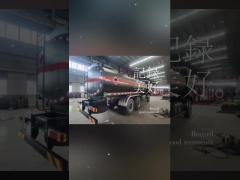 capacità Tipper Truck Flat Roof pesante/alta carrozza del serbatoio di combustibile 200-400l