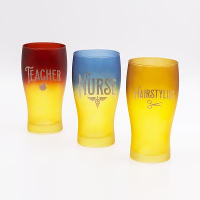 Quality Two Colors Spraying Teacher's Day Gift Cup Factory Decal Fired High End Texture For Festival Celebration Company for sale