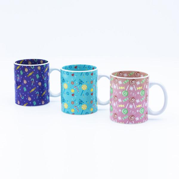 Quality Bulk Decal Fired Ceramic Christmas Coffee Mug 330 Ml For Souvenir Wholesale Shop for sale