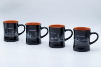 China Wholesale ceramic Coffee Mug With OEM / ODM Logo for sale