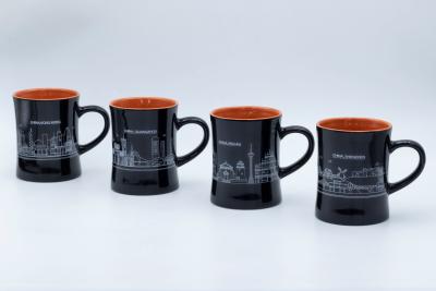 China City Design Ceramic Mug With Decal Fired  For Customized for sale