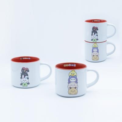 China PIYOMI Coffee Mug  With Decal Fired For Gift Giving for sale