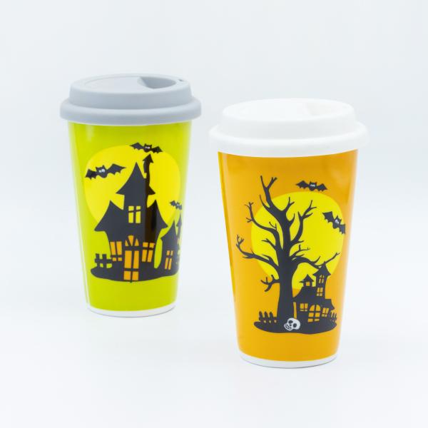 Quality Customizable Designs Bulk Halloween Mugs For Gift Stores for sale