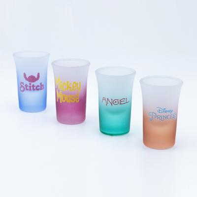China Decal Fired Customizable Shot Cup for Souvenir Shop with Commemorative Significance for sale