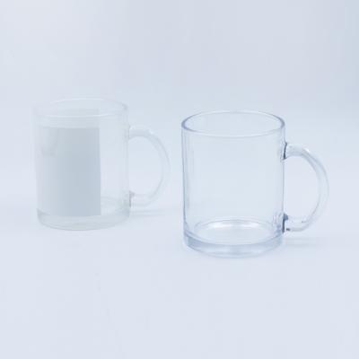 China Glass Material Souvenir Mug with Custom Decal and White Box Packaging for Coffee Lovers for sale