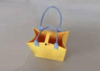 China Custom Polyester Fiber Felt Bag with Metal and Leather Accents - Durable Industrial Material Solution for sale