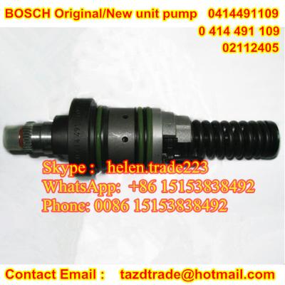 China Original Unit Pump 0414491109 /0 414 491 109 fit Deutz / KHD 02112405 / KHD 2112405 / PFM1P100S1009 for sale