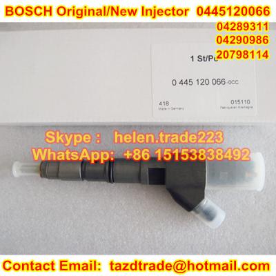 China BOSCH Original and New CR Injector 0445120066 / 0 445 120 066 for sale