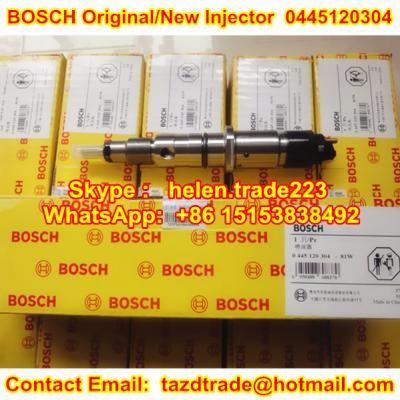 China BOSCH Original and new CR Injector 0445120304 fit ISLE  5272937 CUMMINS for sale