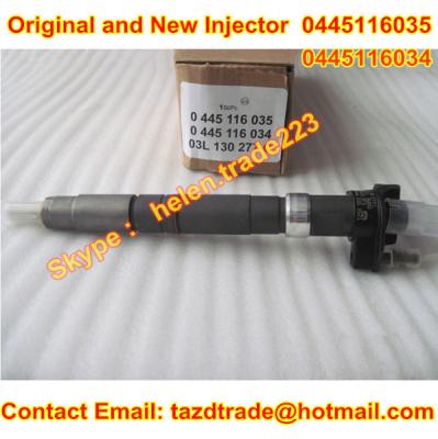 China BOSCH Original and new CR Injector 0445116035 /0445116034 /0 445 116 035/0986435369 Fit VW for sale