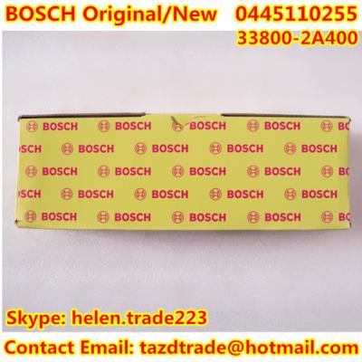 China BOSCH Original and New CR Injector 0445110255 / 338002A400/33800-2A400 HYUNDAI,KIA for sale